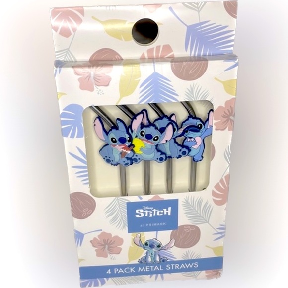 Disney | Dining | Disney Lilo Stitch Stitch Reusable Stainless Straw ...